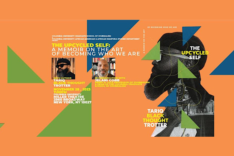 The Upcycled Self: A Memoir on the Art of Becoming Who We Are-Tariq Trotter | Columbia Neighbors