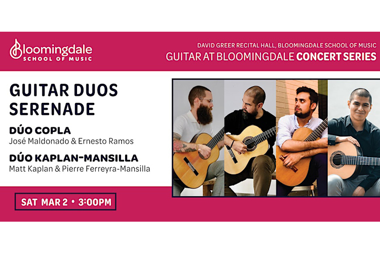 Guitar Duo Serenades | Columbia Neighbors