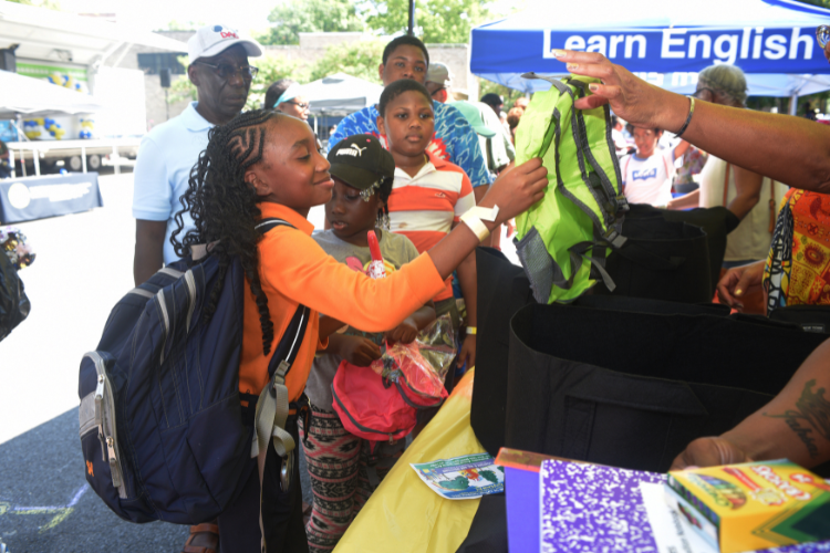 10+ Photos From the Ninth Annual 'Back-2-School' Block Party in Harlem ...