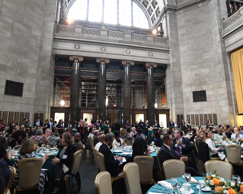 President Bollinger hosts 21st Annual Friends and Neighbors Breakfast ...